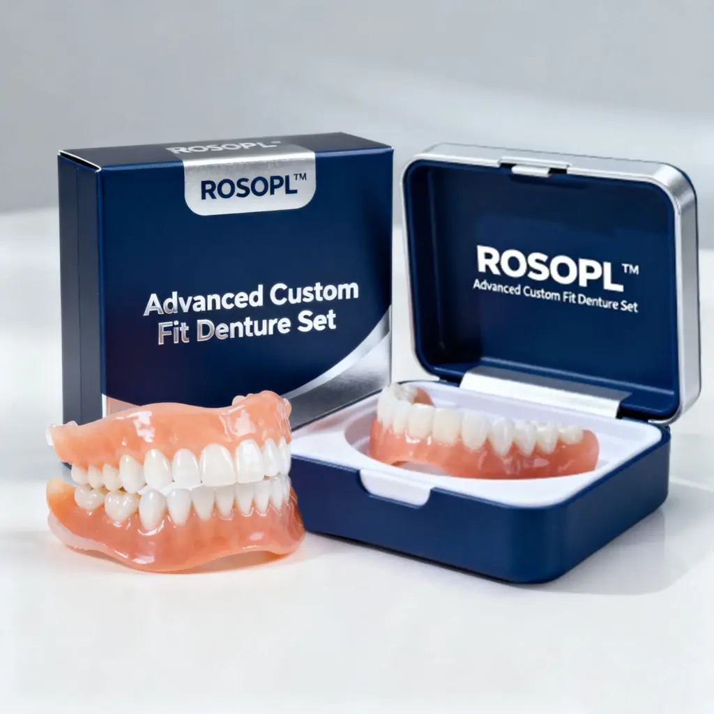 ROSOPL™ Dentures-Smile Confidently Again in Just 3 Minutes – No Dentist ...